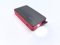 China 8000mAh Car Jump Starter, 200A Peak 300A 12V Portable Battery Booster for up to 6.0L Gas Engines, Ultra-Compact Power Bank with USB Charger and LED Light for sale