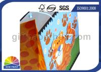 China Colorful Carton Tiger Pattern Wrapping Paper Gift Bag for Children Party Gifts for sale