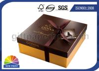 China High End Chocolate Packaging Box With Ribbon For Valentine'S Day Gifts Packaging for sale