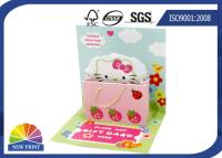 China 3D Pop Up Stand Display Christmas Greeting Card / Wedding Cards Fancy Design for sale