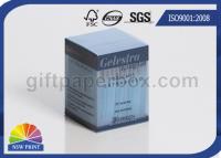 China Logo Printed Clear PET Box With Plastic Window , Clear Plastic Box UV Coating for sale