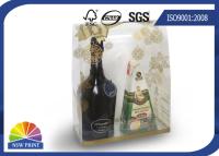 China Any Size Nursing Bottle Packaging Clear PET Box For Wine Or Milk Packing for sale