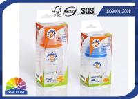 China Any Size Nursing Bottle Packaging Clear PET Box For Wine Or Milk Packing for sale
