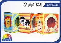 China Custom Kids Toys / Dolls Counter Display Box With Clear Windows , Paper Gift Boxes for sale