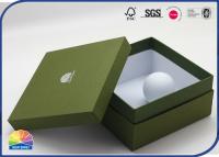 China Specialty Paper Rigid Shoulder Gift Box Silver Foil Hot Stamping for sale