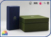 China Specialty Paper Rigid Shoulder Gift Box Silver Foil Hot Stamping for sale