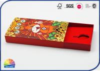 China 4C Printed Rectangle Drawer Paper Box Hot Stamping For Beauty Product for sale