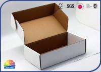 China 4C printing Corrugated Mailer Boxes Matt Lamination Cardboard Shipping Boxes for sale