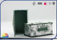 China Clay Coated Back Hinged Lid Box Matt Lamination Customized Logo Printing for sale