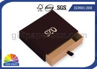 China Wrapping Drawer Paper Box , Luxury Paper Box Various Thickness Spot UV for sale