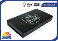 China Magnetic Paper Hinged Lid Gift Box Plastic Blister Packaging Hot Stamping for sale