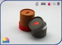 China Customized CMYK Printing Kraft Paper Tube For Gift Packaging for sale