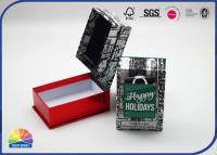 China Customized Clay Coated Printing Gift Box Recyclable With Hinged Lid for sale