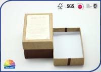 China Vintage Rigid Shoulder Box For Earrings Ring Ribbon Decorated for sale