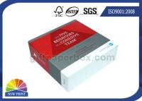 China Full Color Printing Rigid Hinged Lid Gift Box Presentation Box With Insert Foam for sale