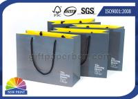 China Promotional Custom Printed Paper Shopping Bags For High End Products Packaging for sale