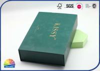 China Plain Printed Magnetic Closure Flap Paper Cardboard Gift Boxes With Hinged Lid for sale