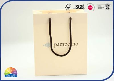 China Customized 4C Printed Paper Gift Bag With Handle Eco Friendly for sale