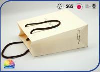 China Customized 4C Printed Paper Gift Bag With Handle Eco Friendly for sale