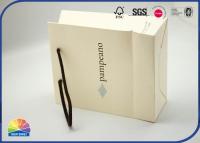China Customized 4C Printed Paper Gift Bag With Handle Eco Friendly for sale