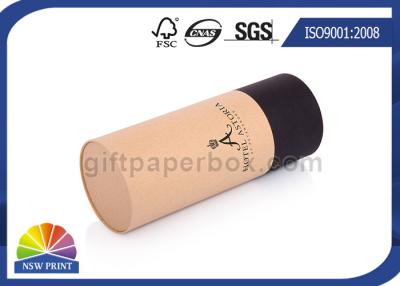 China Custom Print Paper Packaging Tube CMYK Pantone Color For Snack / Tea for sale