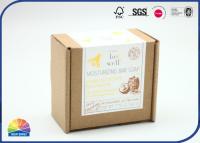 China E Flute Kraft Corrugated Mailer Boxes For Gift Soap Packaging for sale