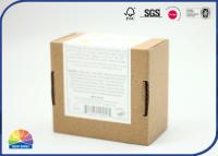 China E Flute Kraft Corrugated Mailer Boxes For Gift Soap Packaging for sale