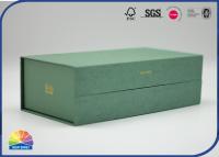 China Square Rigid Cardboard Packaging Magnetic Closure Custom Logo Foldable Gift Paper Box for sale