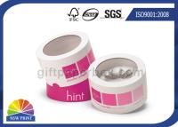 China Watch Jewelry Round Cardboard Packaging Box UV Glosses Embossing for sale