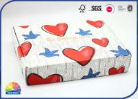 China 4c Print Corrugated Mailer Box F Flute Mailing Packing Gift Boxes for sale