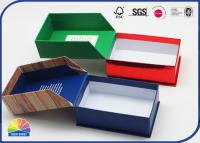 China Eco Friendly Customized Recycles Hinged Lid Gift Box 4C Printed Matte Lamination for sale