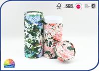 China Gold Stamping Cardboard Paper Packaging Tube Cosmetics Cylinder Box for sale