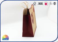 China Customized 4C Printed Paper Gift Bag Kraft Matte Lamination For Christmas for sale