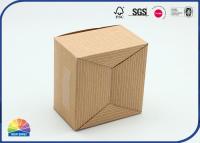 China Silkscreen Embossing Kraft Paper Gift Boxes 250gsm Small Size Custom for sale