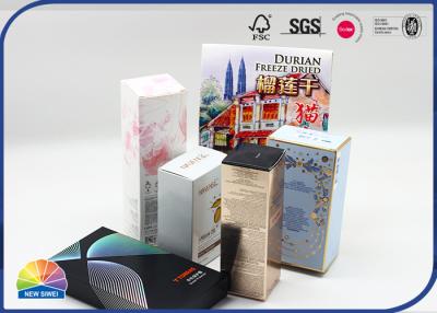 China CMYK Customized Printed Folding Paper Box For Cosmetic Package for sale