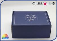 China CMYK Customized 4C Printed Corrugated Packaging Box Eco Friendly For Luxury Product for sale