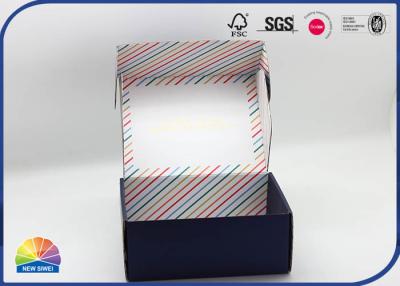 China CMYK Customized 4C Printed Corrugated Packaging Box Eco Friendly For Luxury Product for sale
