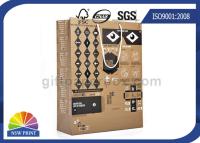 China SGS / FSC Customised Creative Kraft Paper Gift Bags With PP Rope Handle Tags for sale