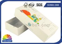 China Logo Printed Custom Rigid small paper gift boxes for Setup With Lift Off Lid for sale