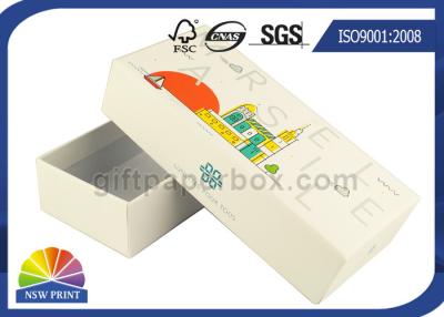 China Logo Printed Custom Rigid small paper gift boxes for Setup With Lift Off Lid for sale