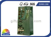 China Promotional Pantone Color Printing Elegant Paper Gift Bag With Cotton Handle for sale