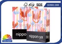 China CMYK Full Color Printed Paper Bags Custom For Clothing Garment for sale