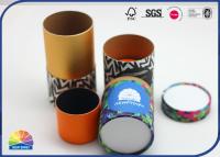 China Customized Color Logo Cylindrical Kraft Paper Tube Essence Deodorant Set Packaging for sale