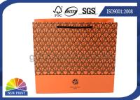 China Fashion Custom Paper Shopping Bags Thick Cotton Handle eco friendly bags for sale