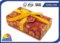 China Bespoke High End Paper Gift Box Custom Cardboard Packaging Box With Ribbon Bowknot for sale