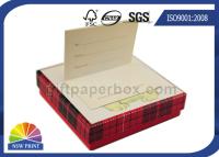 China Greeting Gift Cards Decorated Custom Paper Gift Box Packaging Rigid For Christmas for sale