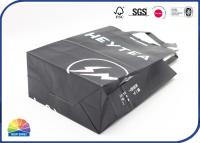 China 200gsm Customized 4C Print Kraft Paper Shopping Bags Gloss Varnishing With Handle for sale