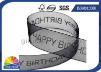 China Sheer Packaging Gift Wrap Organza Ribbon For Wedding Florist Corporate for sale