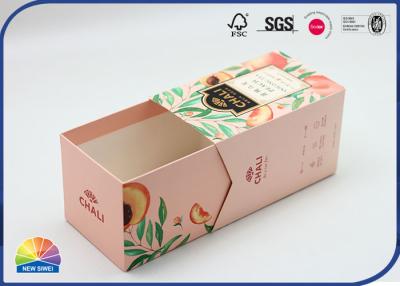 China 250gsm Solid Bleached Sulphate Folding Carton Box Gold Stamping For Tea Packing for sale