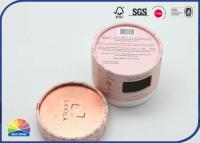 China 4C Printed Recycled Paper Packaging Tube CMYK Customized Logo for sale